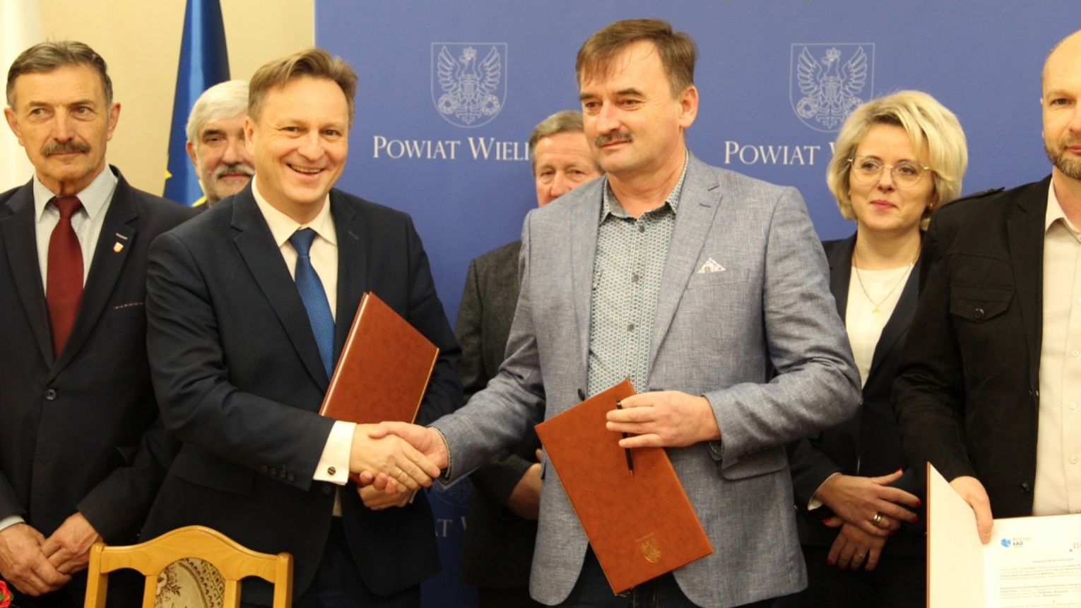 Podpisanie umowy na rozbudowę drogi Brzezie – Marszowice – Łapanów